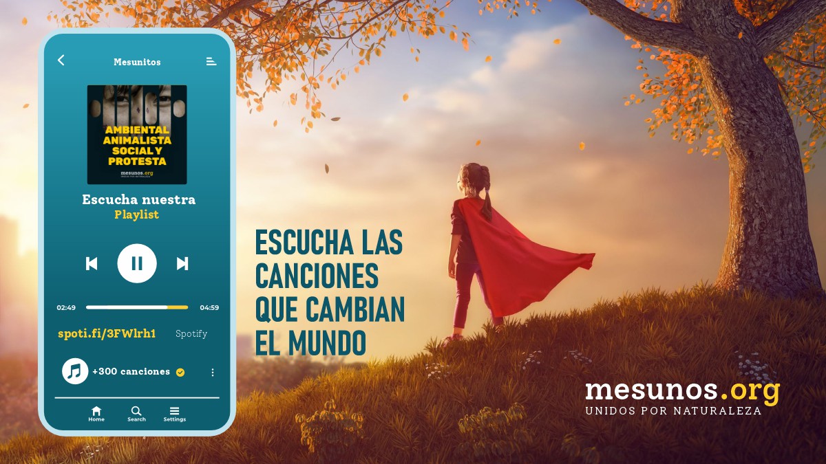 Lista de canciones para cambiar el mundo • Mesunos.Org